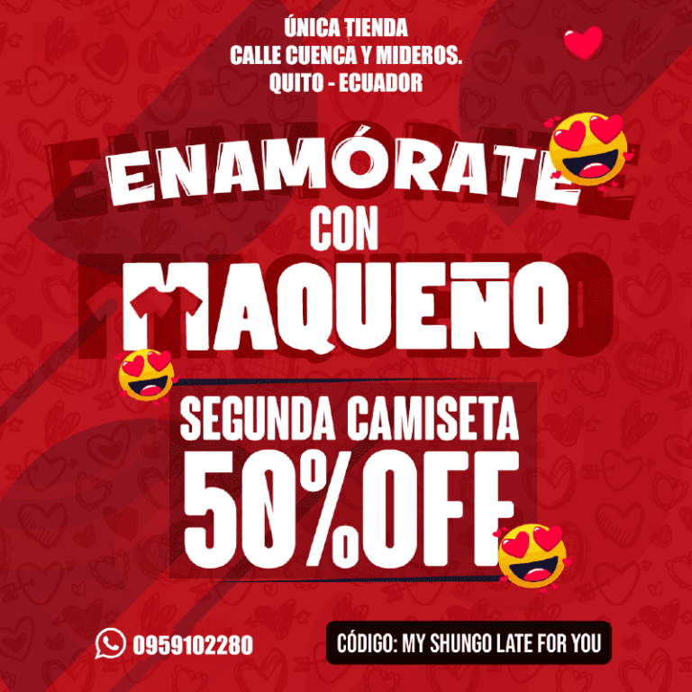 MAQUEÑO - Camisetas Ecuatorianas