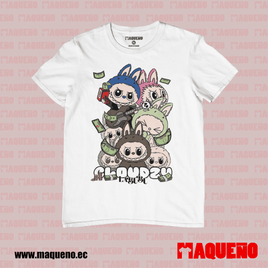CAMISETA LABUBU - MAQUEÑO ECUADOR