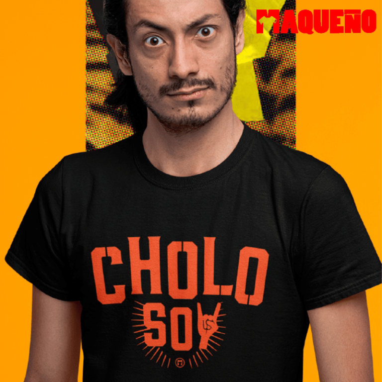 CAMISETA CHOLO SOY - MAQUEÑO ECUADOR